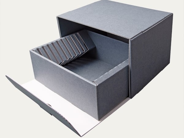 Archivboxen - KS 15 mit Gittereinsatz - KLUG-CONSERVATION